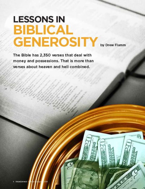 Lessons in Biblical Generosity - Grace Financial®